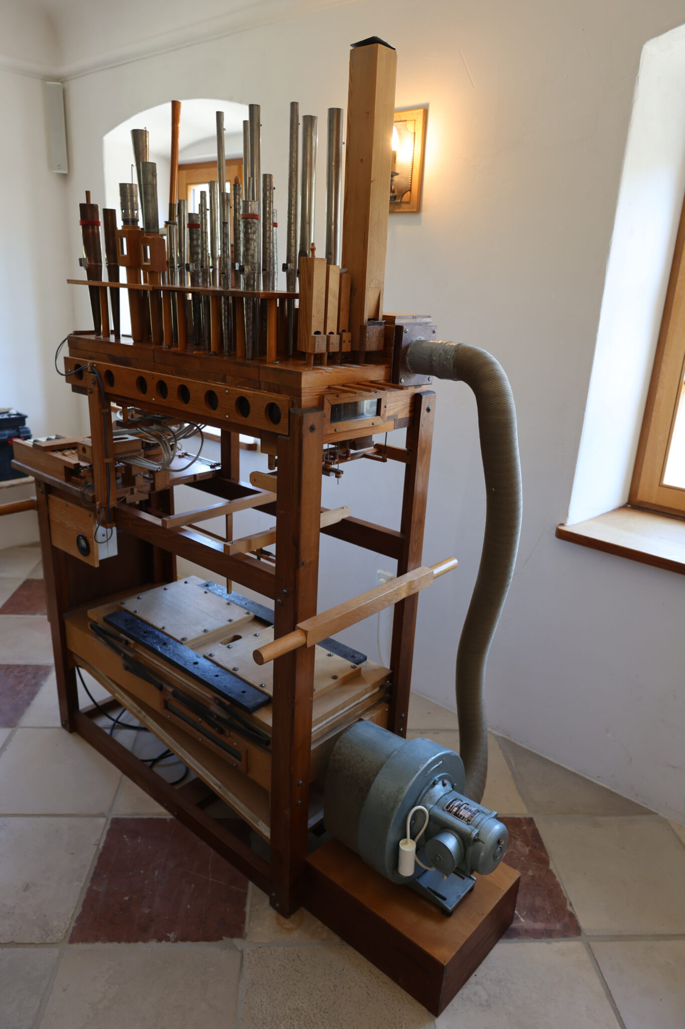 Der Steinmeyer Demonstrationsapparat - Orgelzentrum Altes Schloss Valley